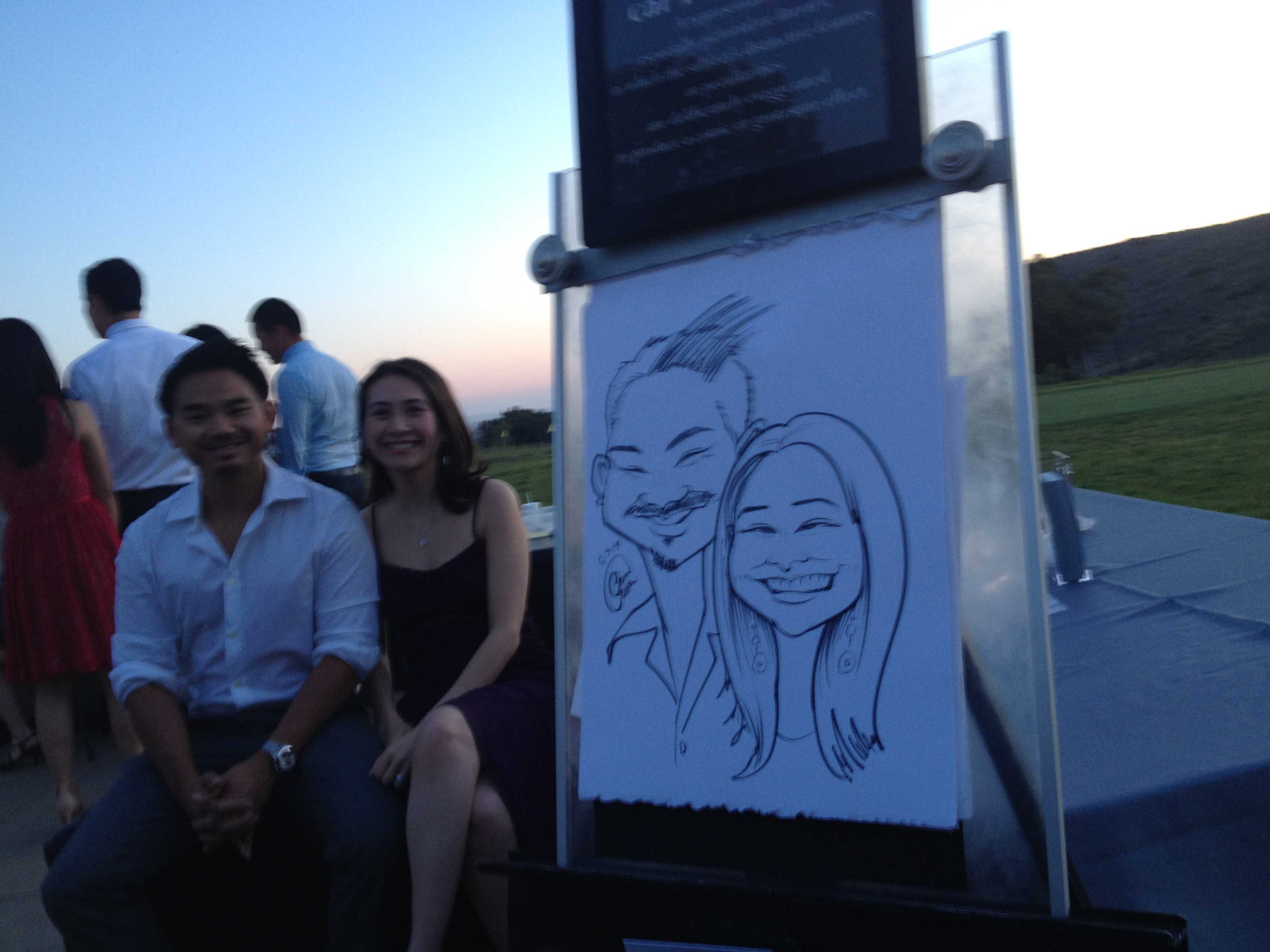 Wedding Caricatures - San Diego Caricatures By Cameron Canales
